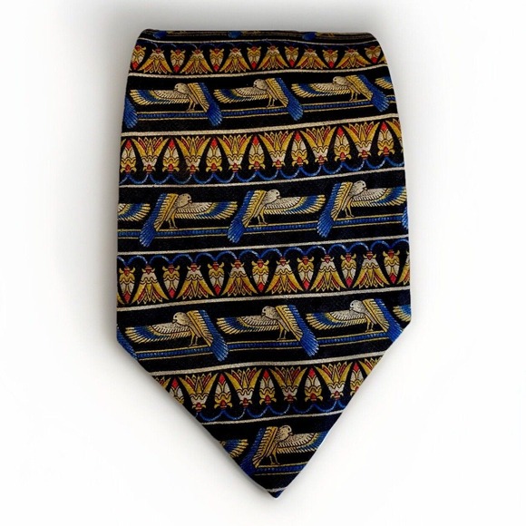 Accessories | Metropolitan Museum Of Art Egyptian Theme Tie 56x4 Silk ...